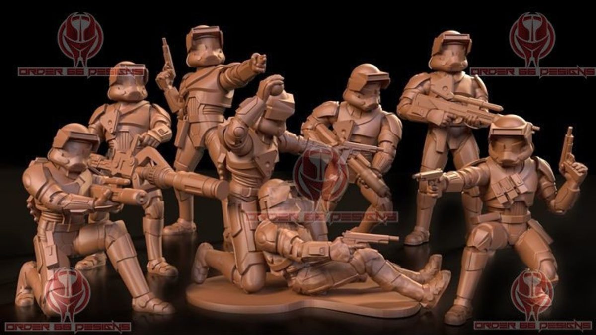 Imperial recon squad - The Resin Engine