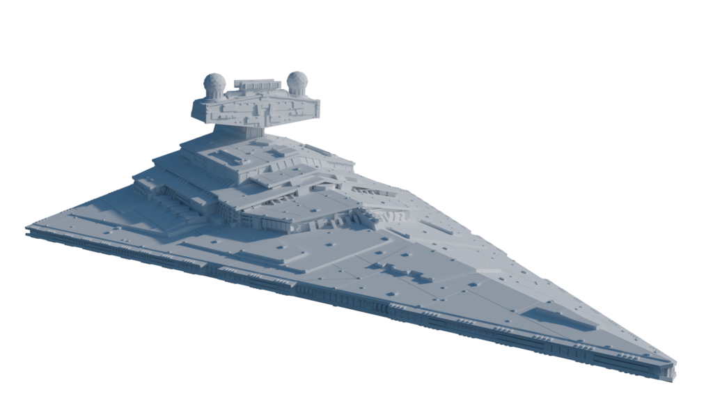 Imperial Star Destroyer -Class II – The Resin Engine