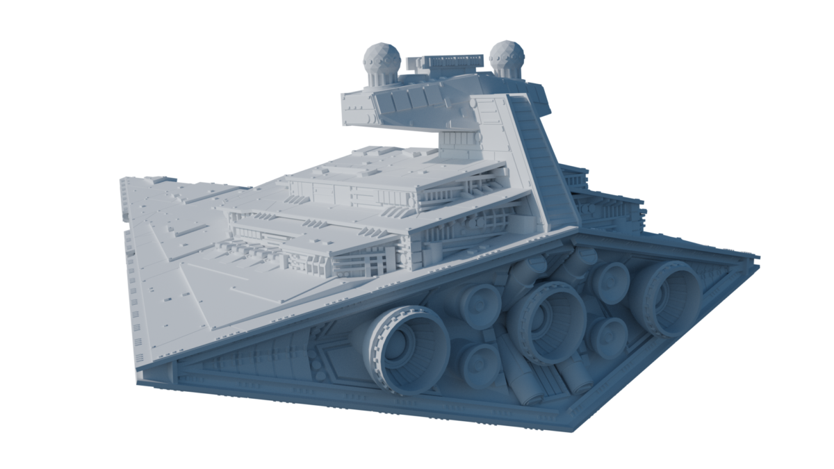 Imperial Star Destroyer -Class II – The Resin Engine