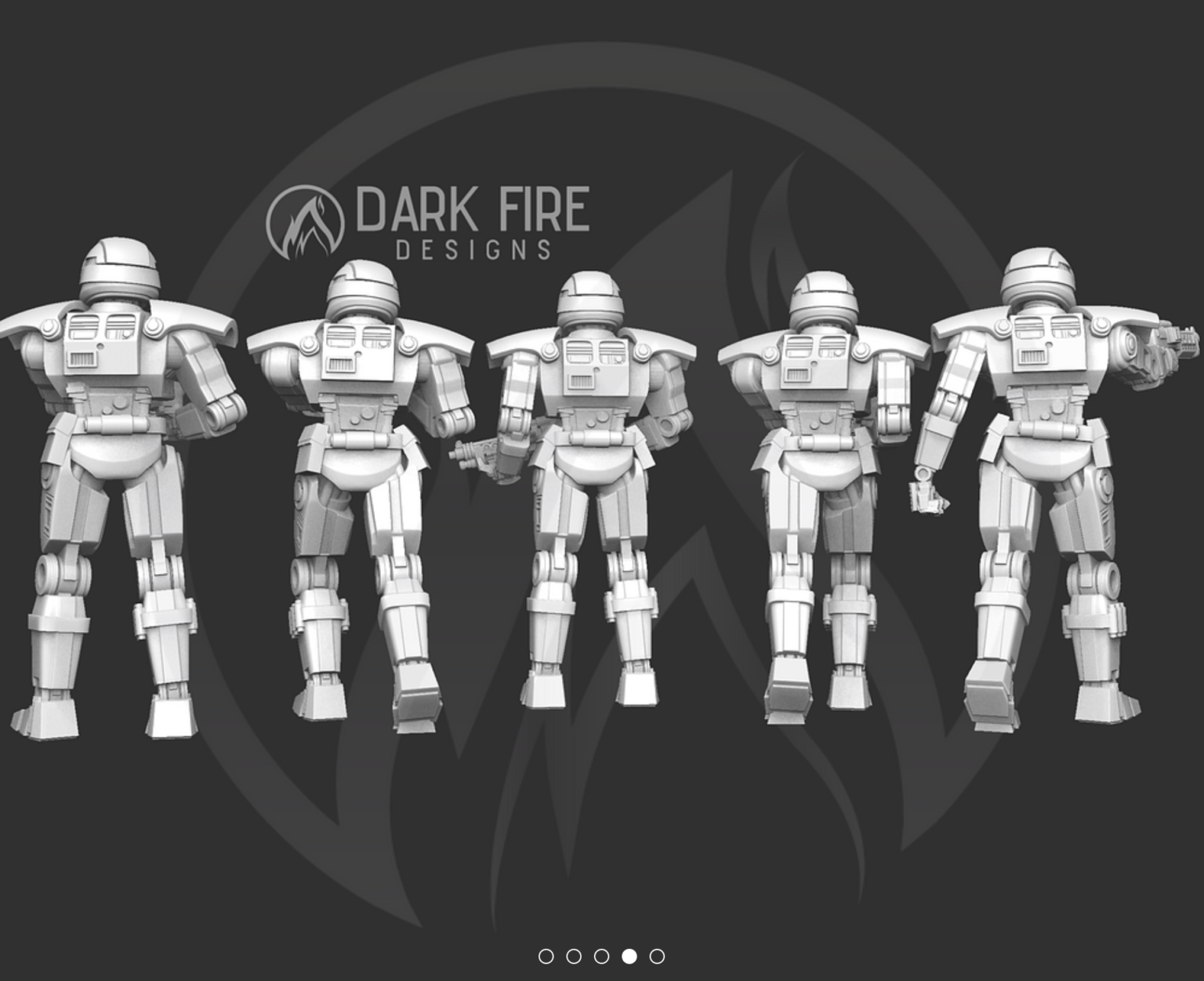 Imperial Mech Trooper Squad – The Resin Engine