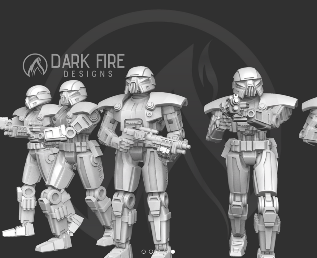 Imperial Mech Trooper Squad – The Resin Engine