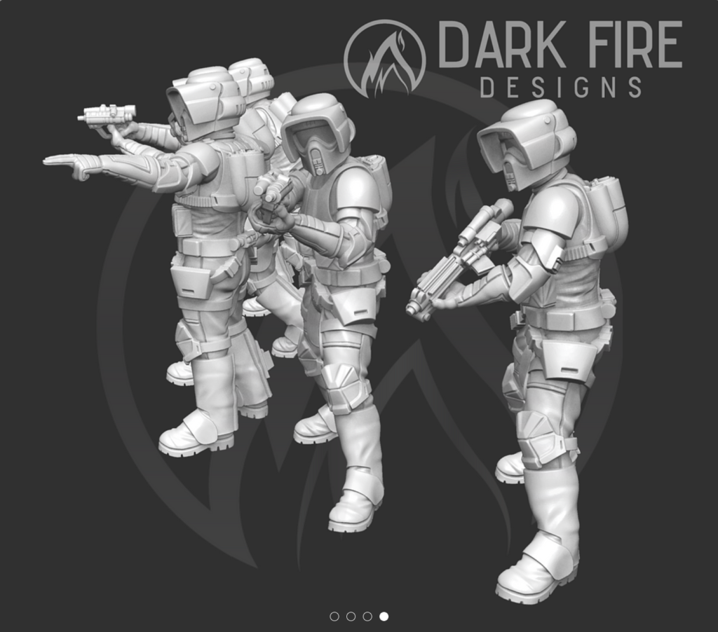 Imperial Recon Trooper Squad – The Resin Engine