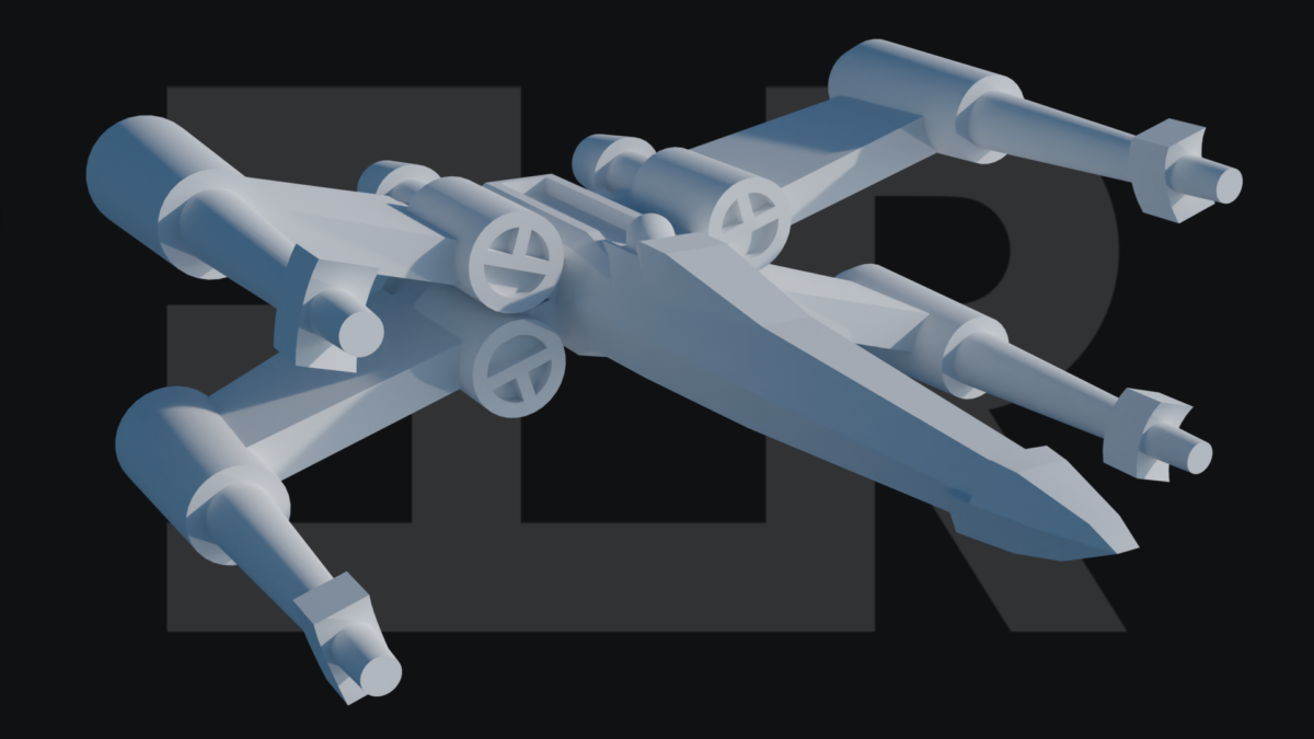 X Wing (Stl) – The Resin Engine