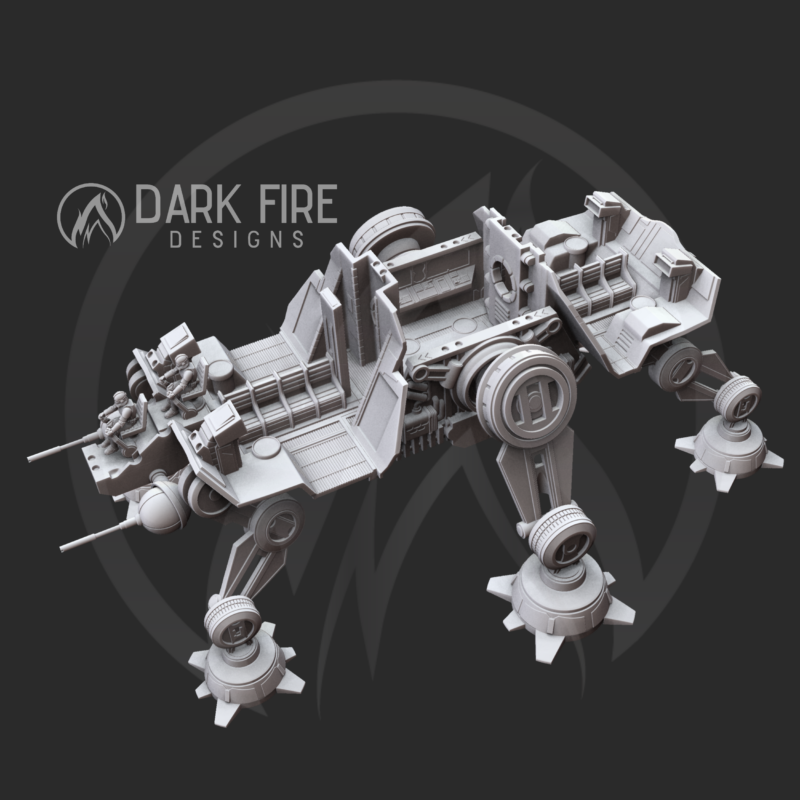 Heavy Republic Walker – The Resin Engine