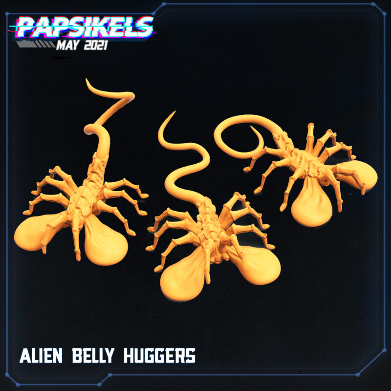 Alien Belly Huggers - The Resin Engine