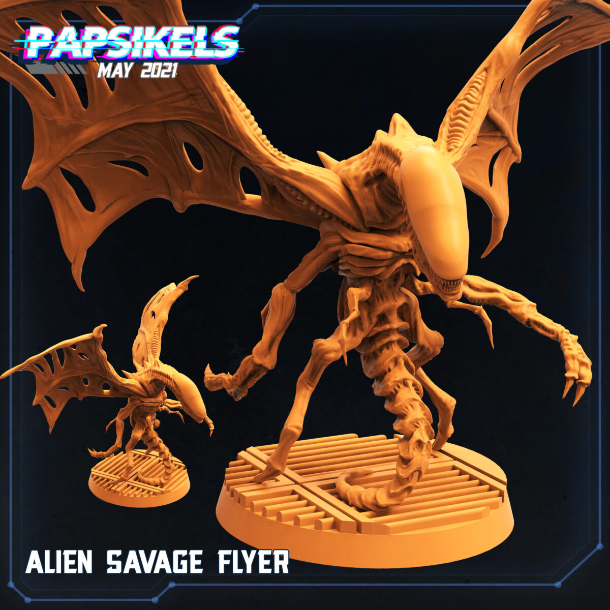Alien Savage Flyer - The Resin Engine