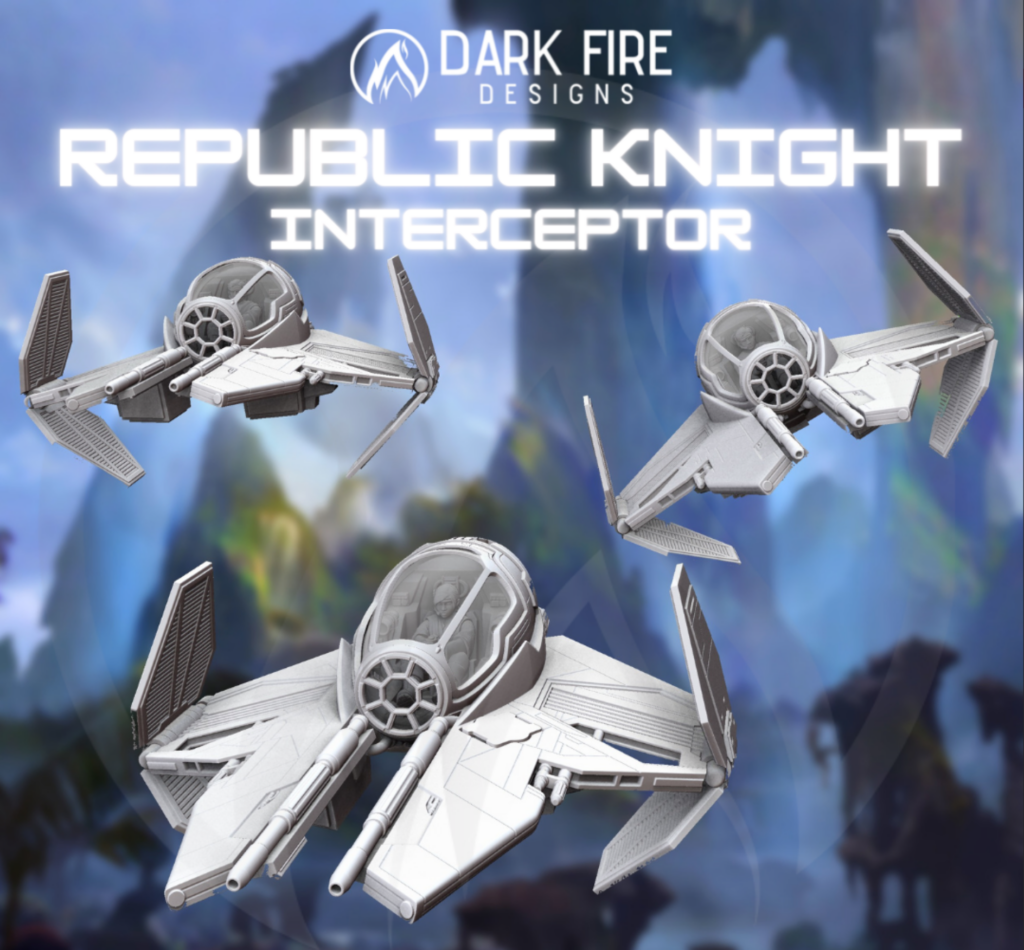 Republic Interceptor - The Resin Engine