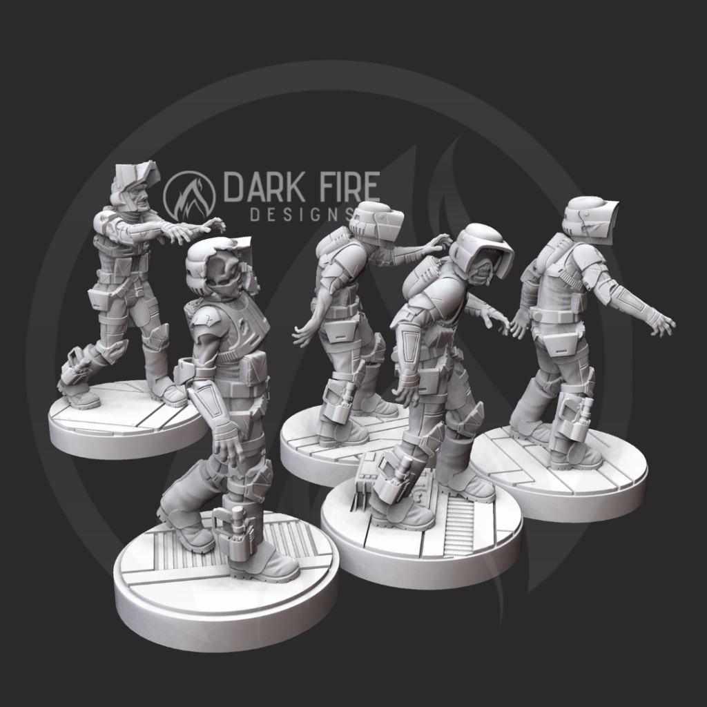 Imperial Recon Zombie Horde - The Resin Engine
