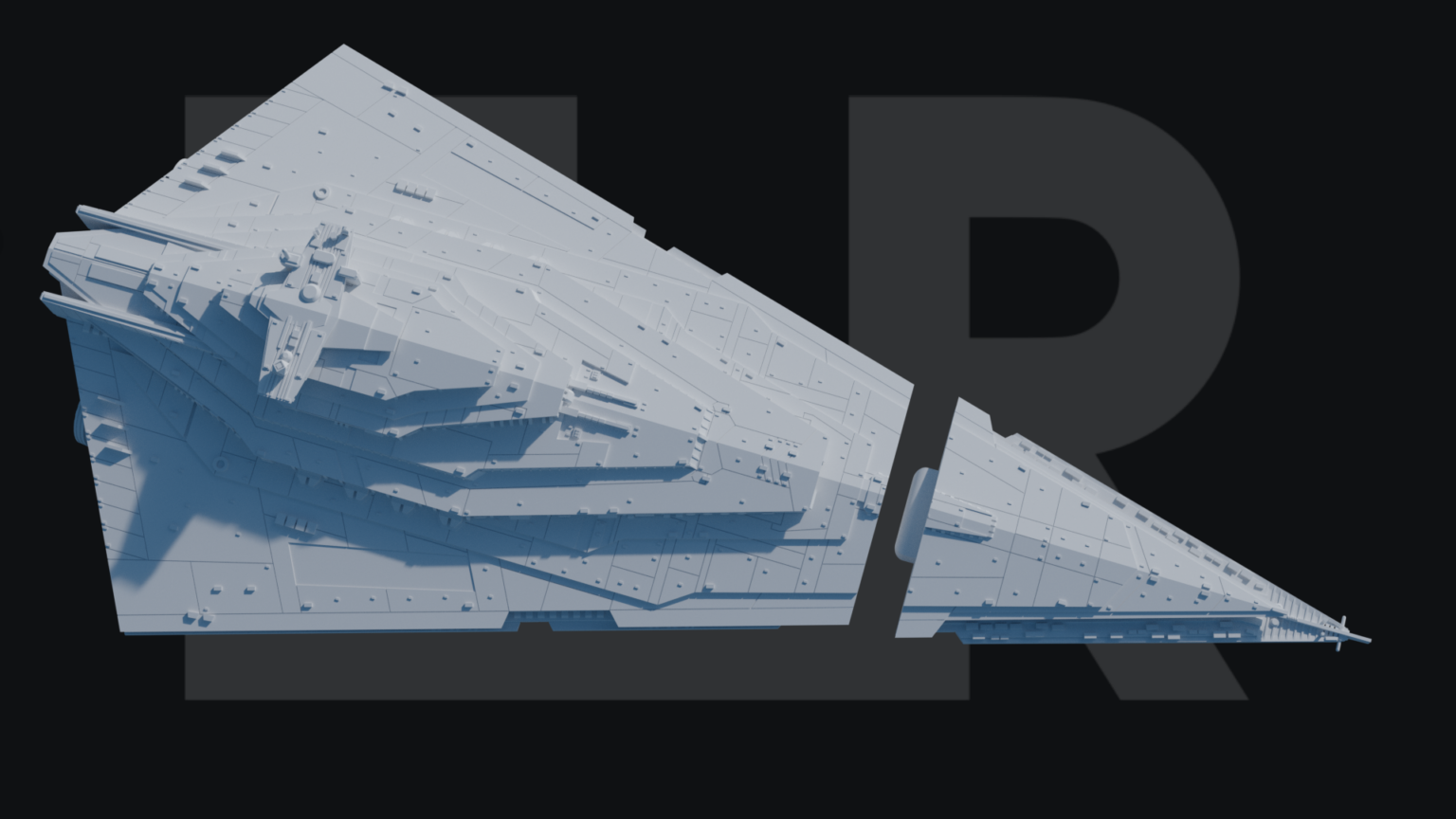 Resurgent-Class Star Destroyer STL – The Resin Engine