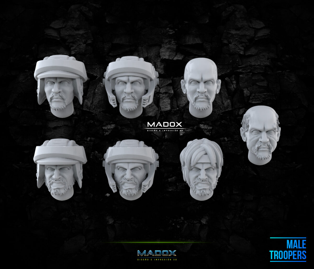 Multipart Alliance Trooper – The Resin Engine