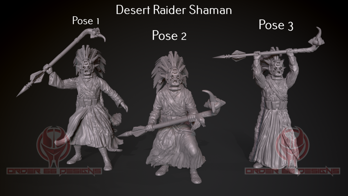 Desert Raider Shaman - The Resin Engine
