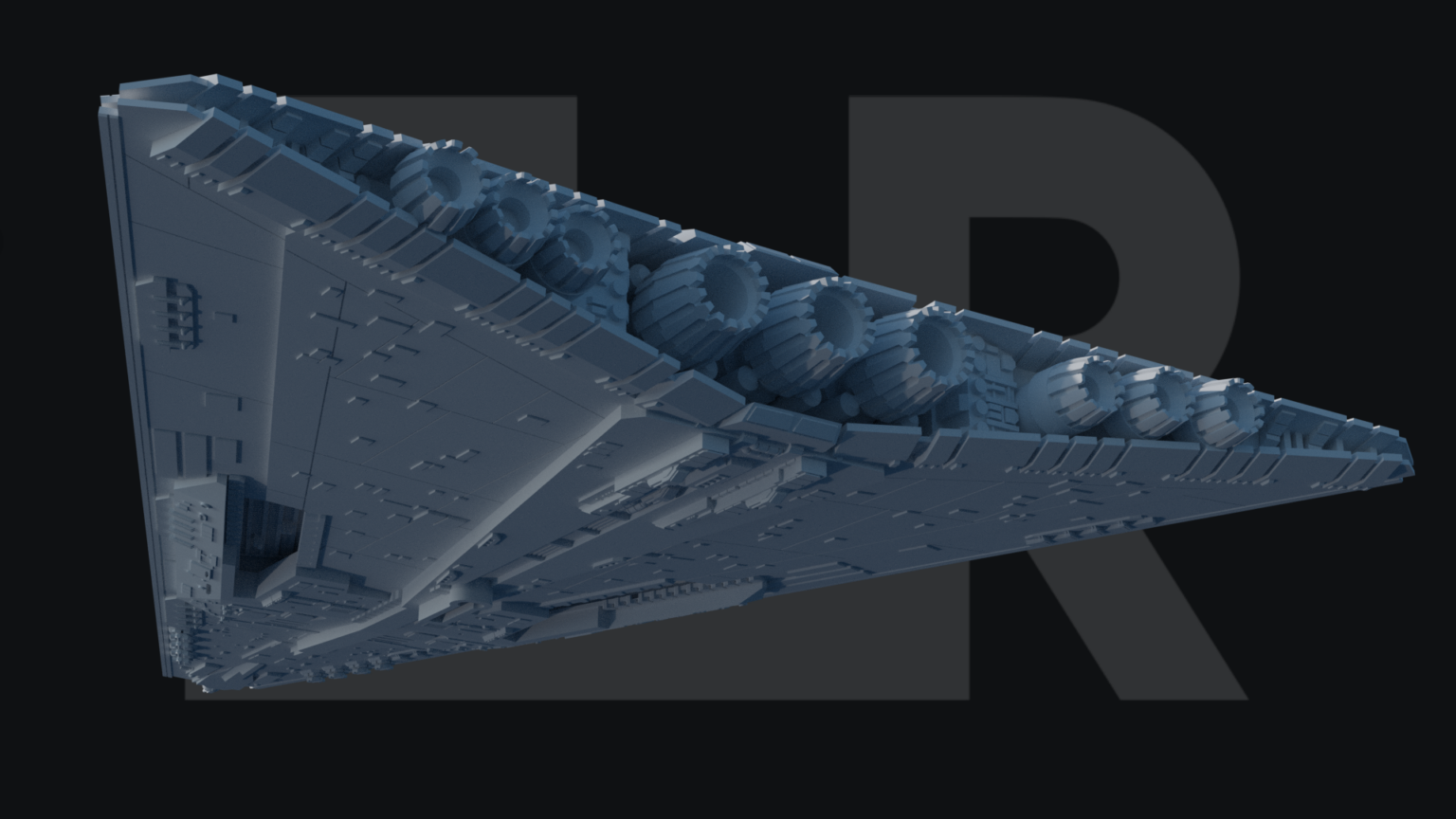 Secutor-Class Star Destroyer STL – The Resin Engine