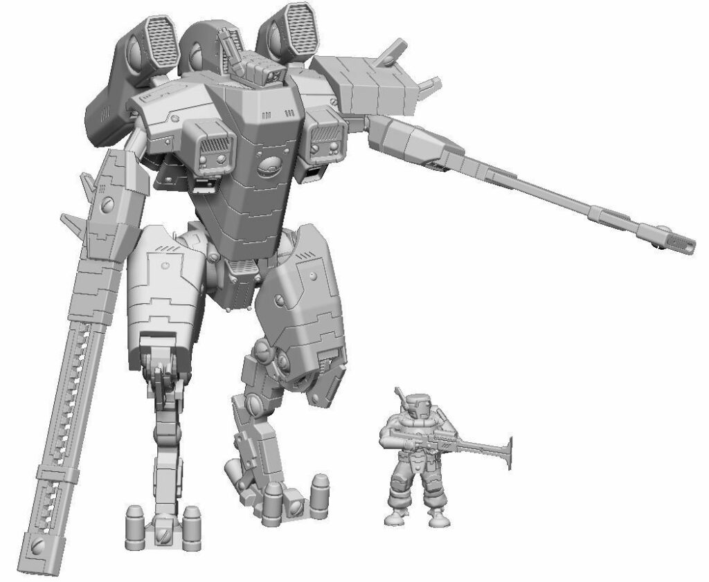 Coridon Warsuit - The Resin Engine