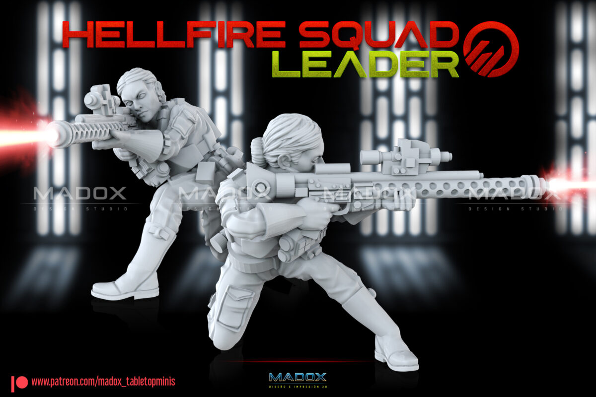 Hellfire Squad Leader - The Resin Engine
