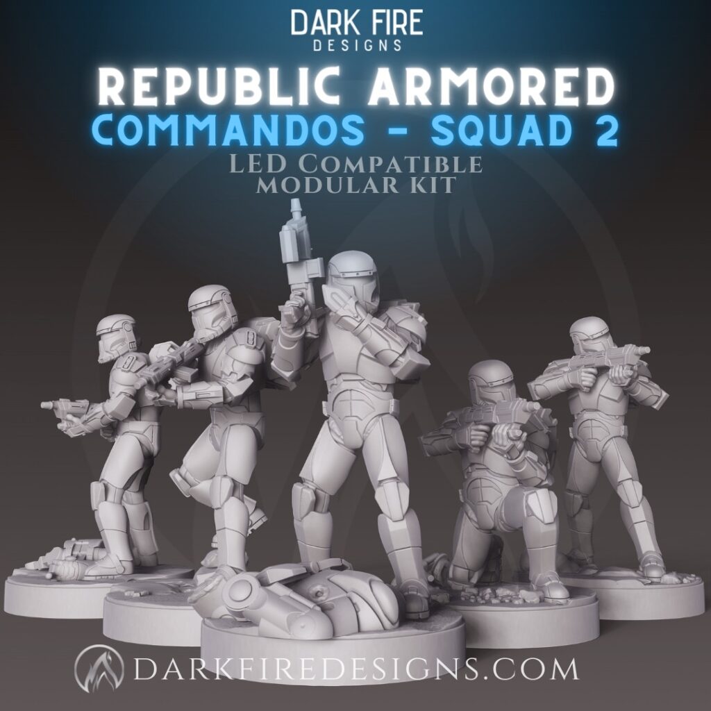 Republic Armored Commandos Squad II – The Resin Engine