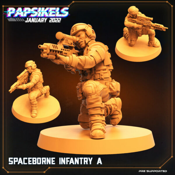 Spaceborne Infantry Squad – The Resin Engine