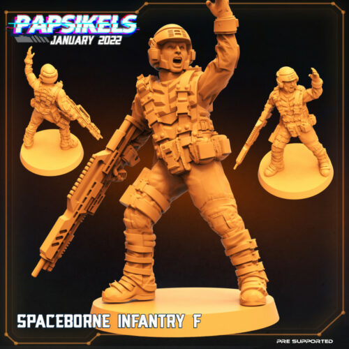 Spaceborne Infantry Squad – The Resin Engine