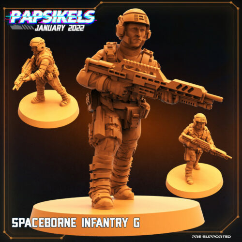 Spaceborne Infantry Squad – The Resin Engine