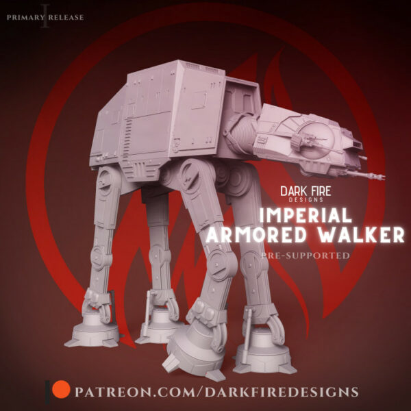 Imperial Armored Walker – The Resin Engine
