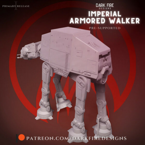 Imperial Armored Walker – The Resin Engine