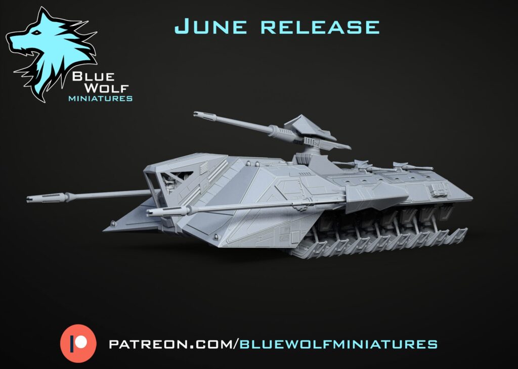 Unstable Terrain Artillery Transport – The Resin Engine