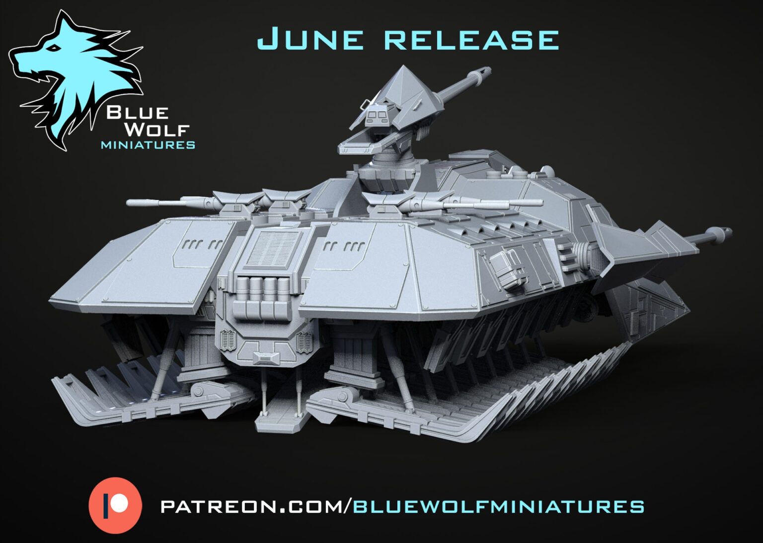 Unstable Terrain Artillery Transport - The Resin Engine