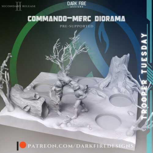 Commando-Merc Diorama – The Resin Engine