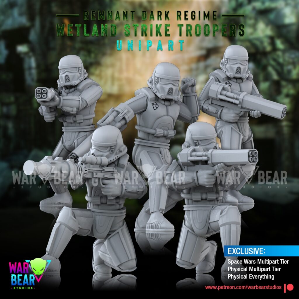 Remnant Dark Regime Wetland Strike Troopers – The Resin Engine
