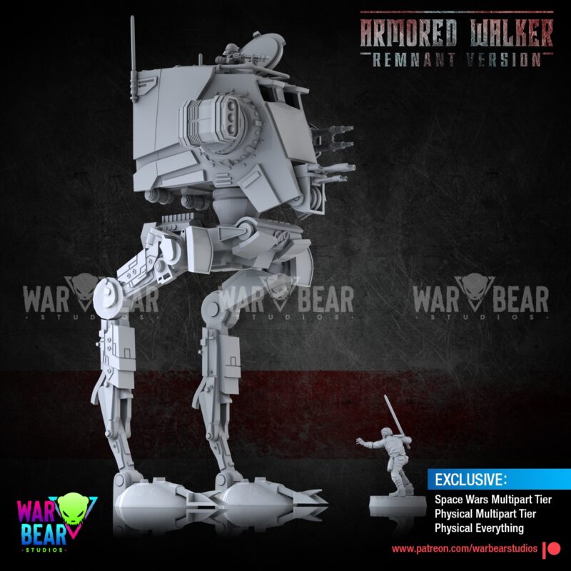 Armored Walker Remnant Version - The Resin Engine