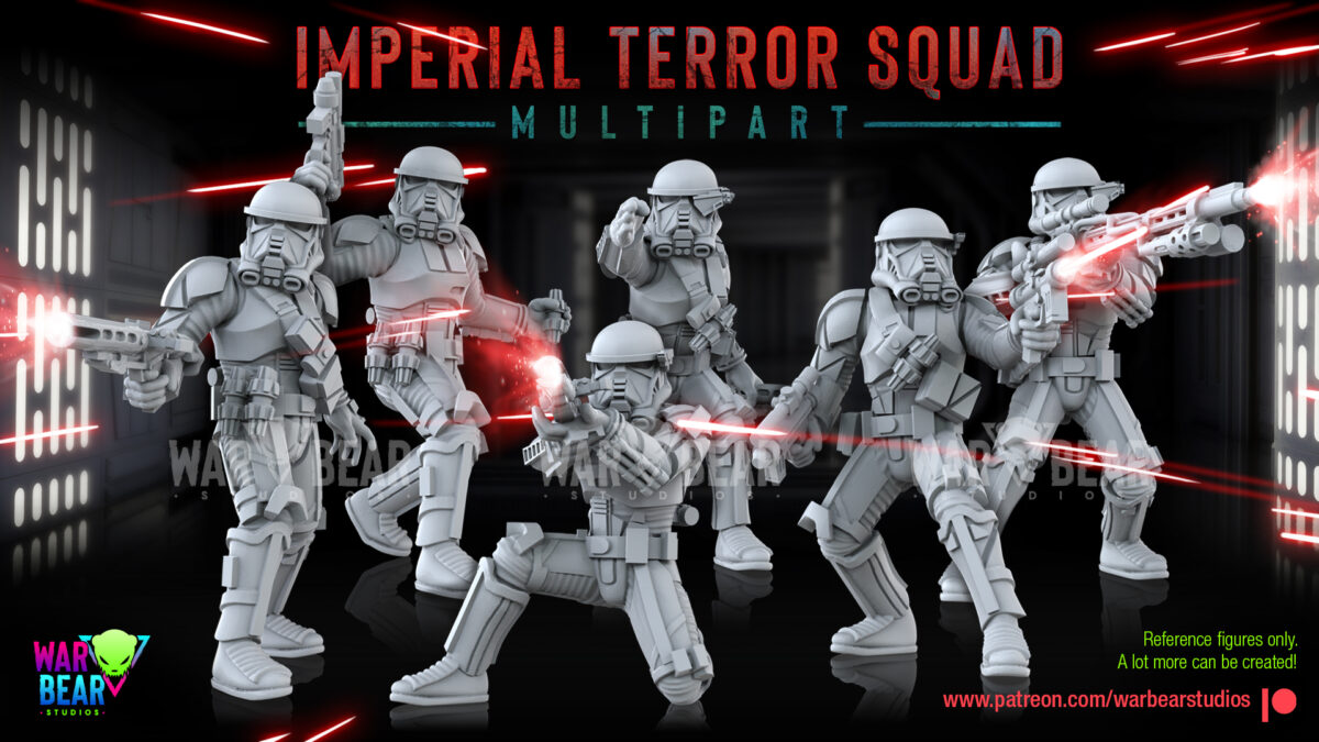 Terror Troopers Multipart – The Resin Engine