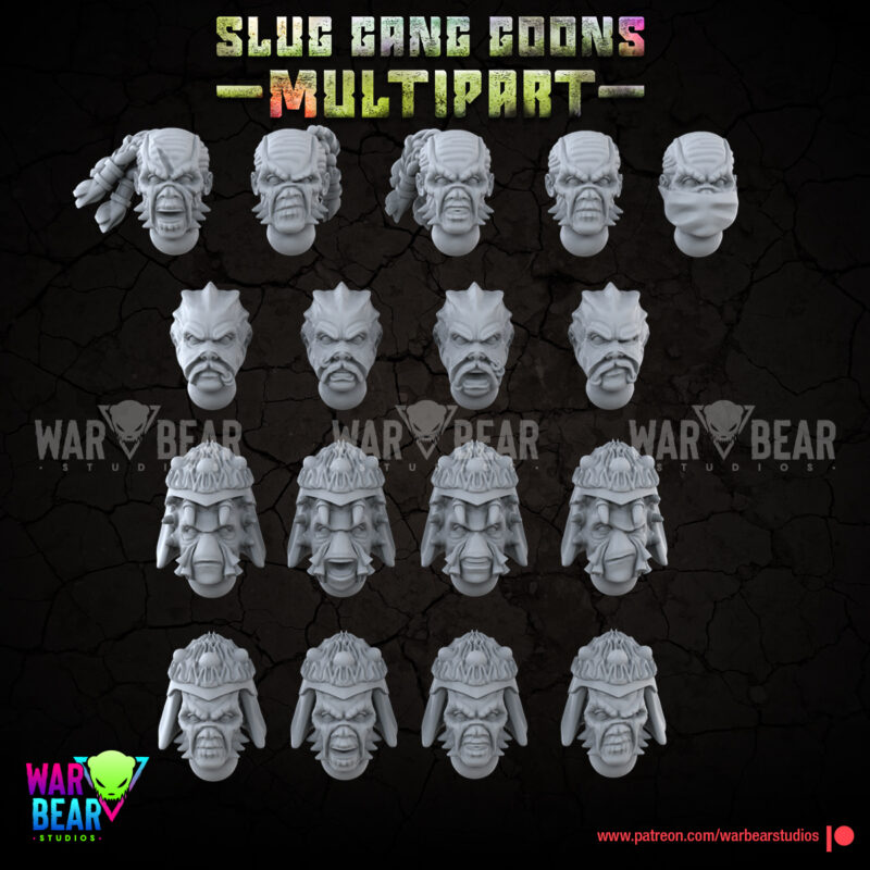 Slug Gang Goons Multipart - The Resin Engine