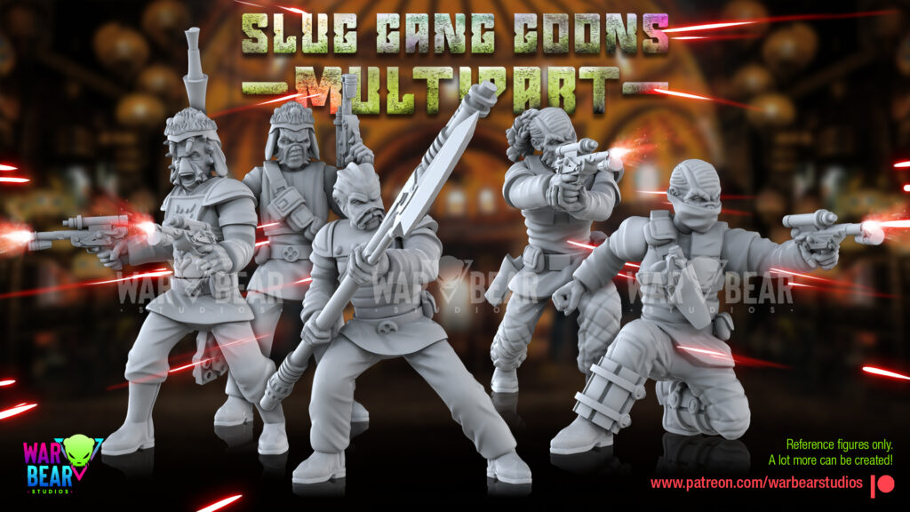 Slug Gang Goons Multipart - The Resin Engine