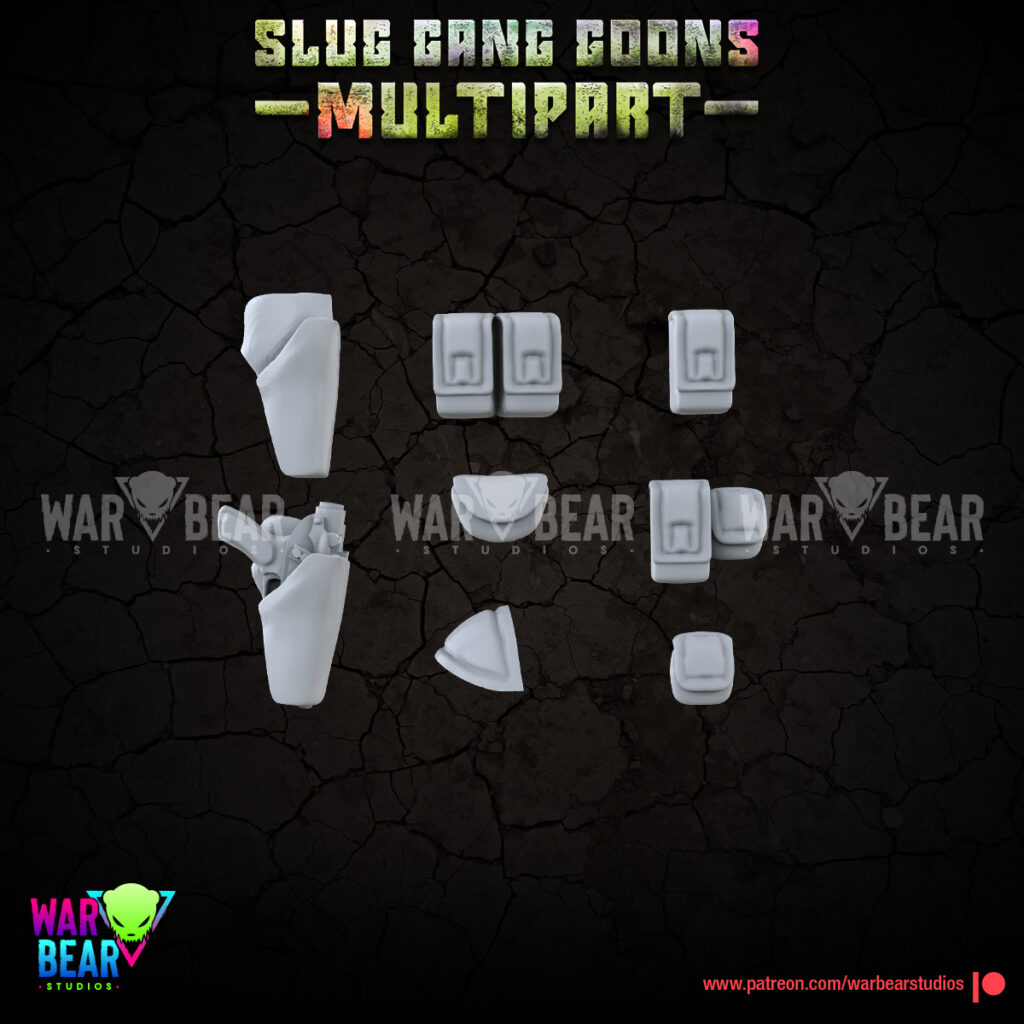 Slug Gang Goons Multipart – The Resin Engine