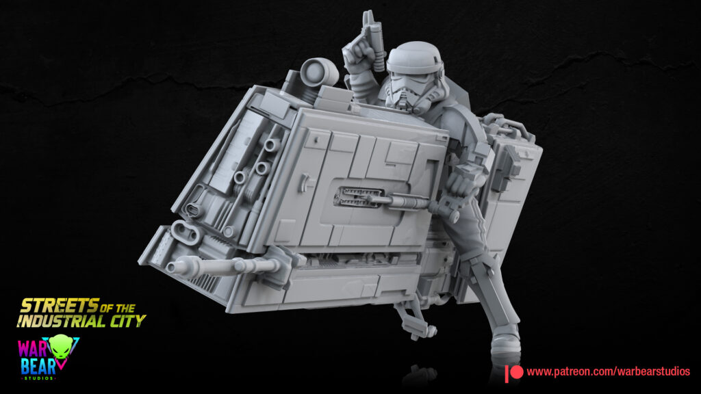 Regime Law Enforcers Bikers – The Resin Engine