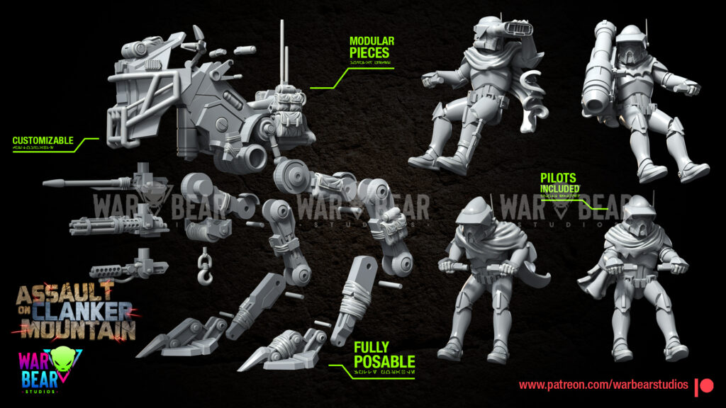 10th Mountain Legion Walker – The Resin Engine