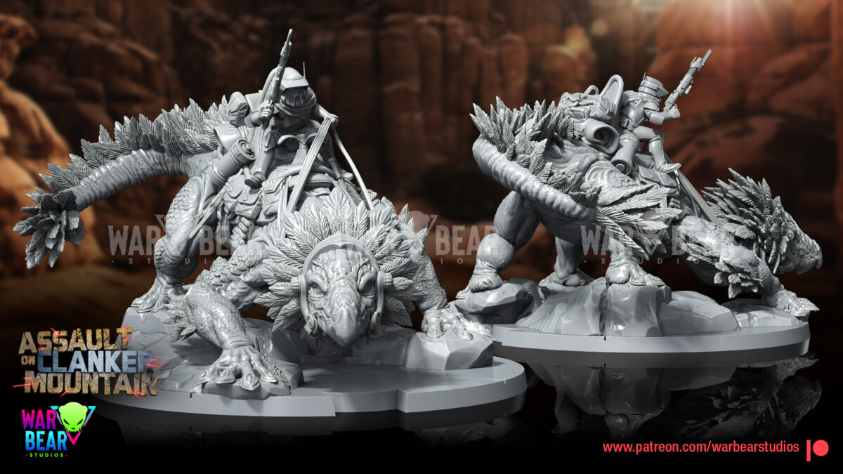 10th Mountain Legion Lizard Riders – The Resin Engine