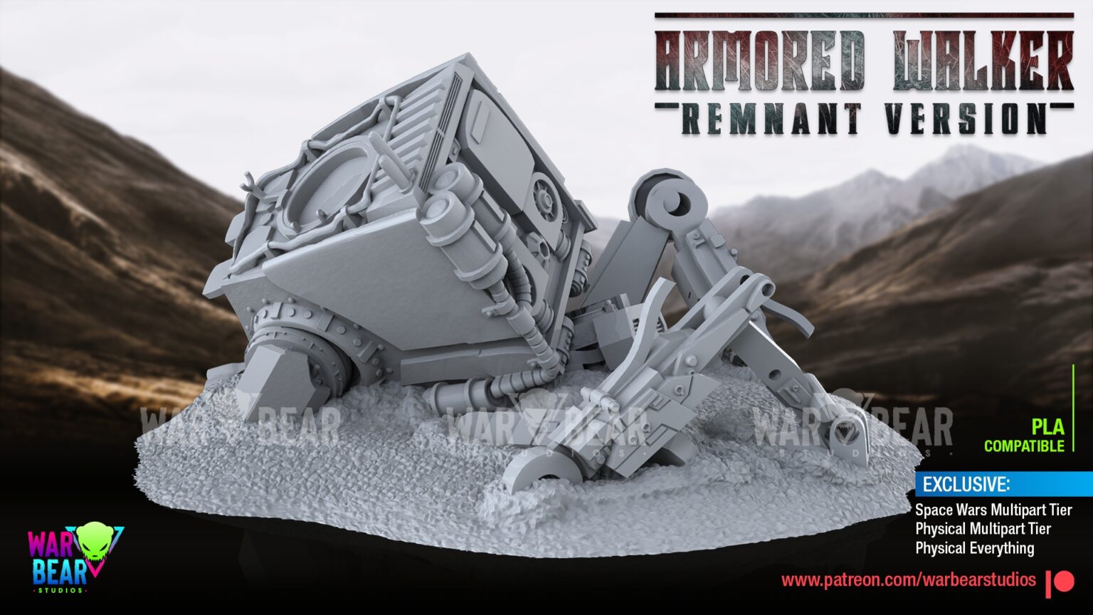 Downed Walker - The Resin Engine