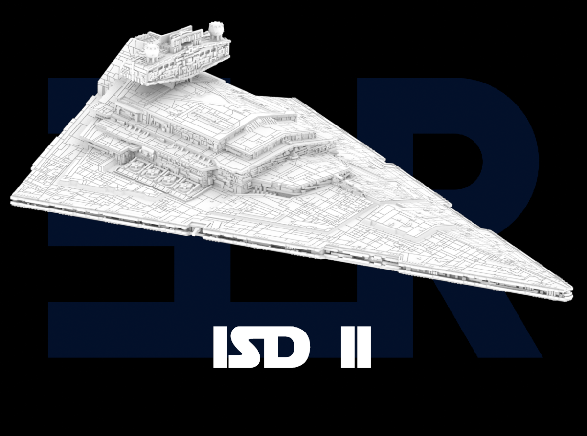 Imperial Star Destroyer -Class II - The Resin Engine